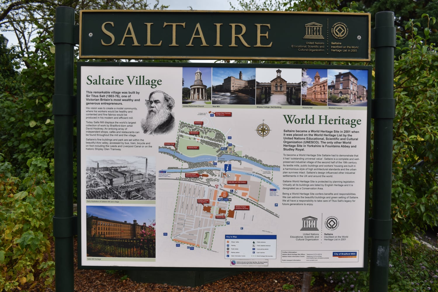 Saltaire, un modelo de ciudad industrial en constante desarrollo ...