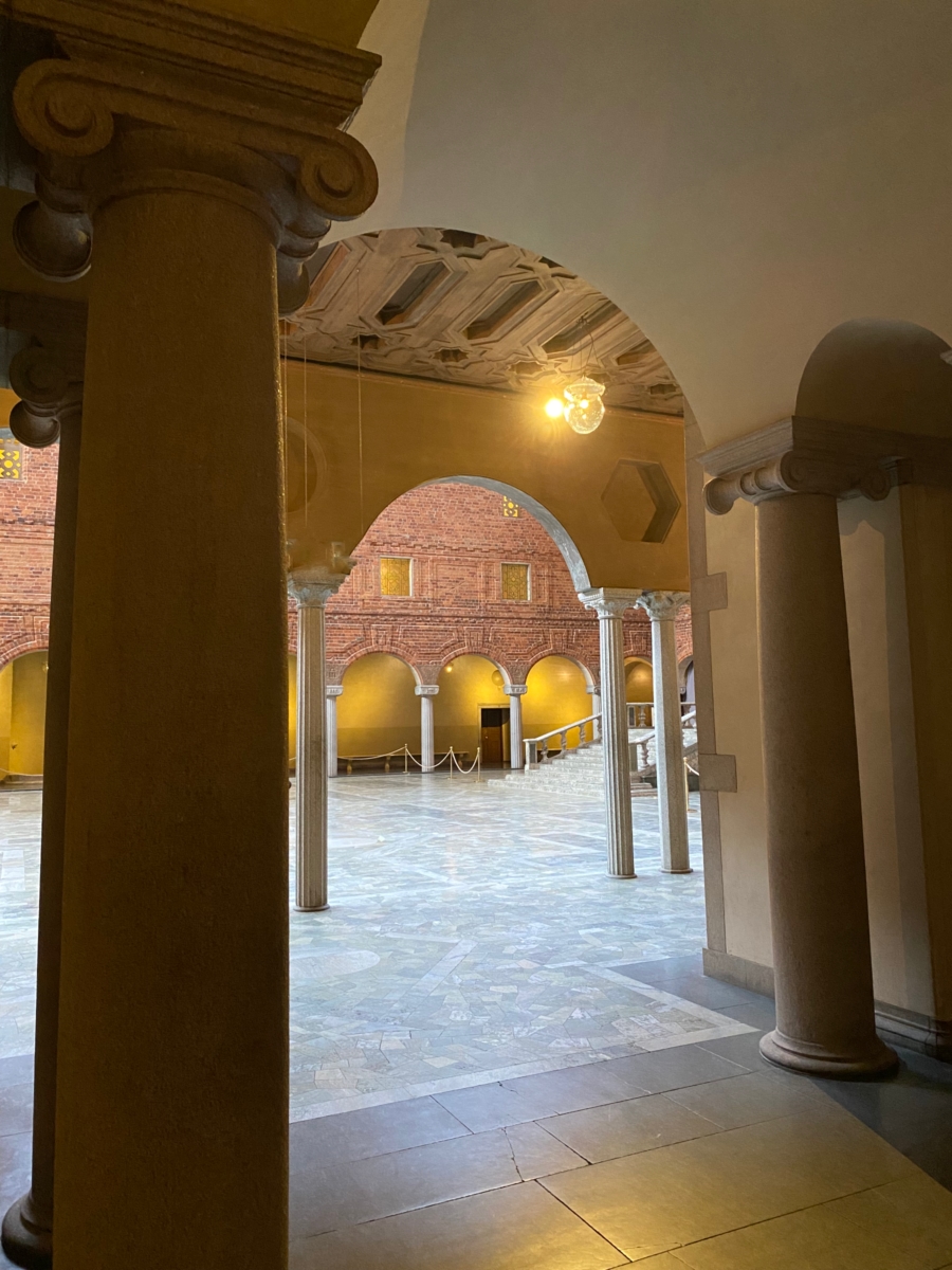 Stockholm City Hall, a building with multiple Nobel prizes (SWEDEN ...
