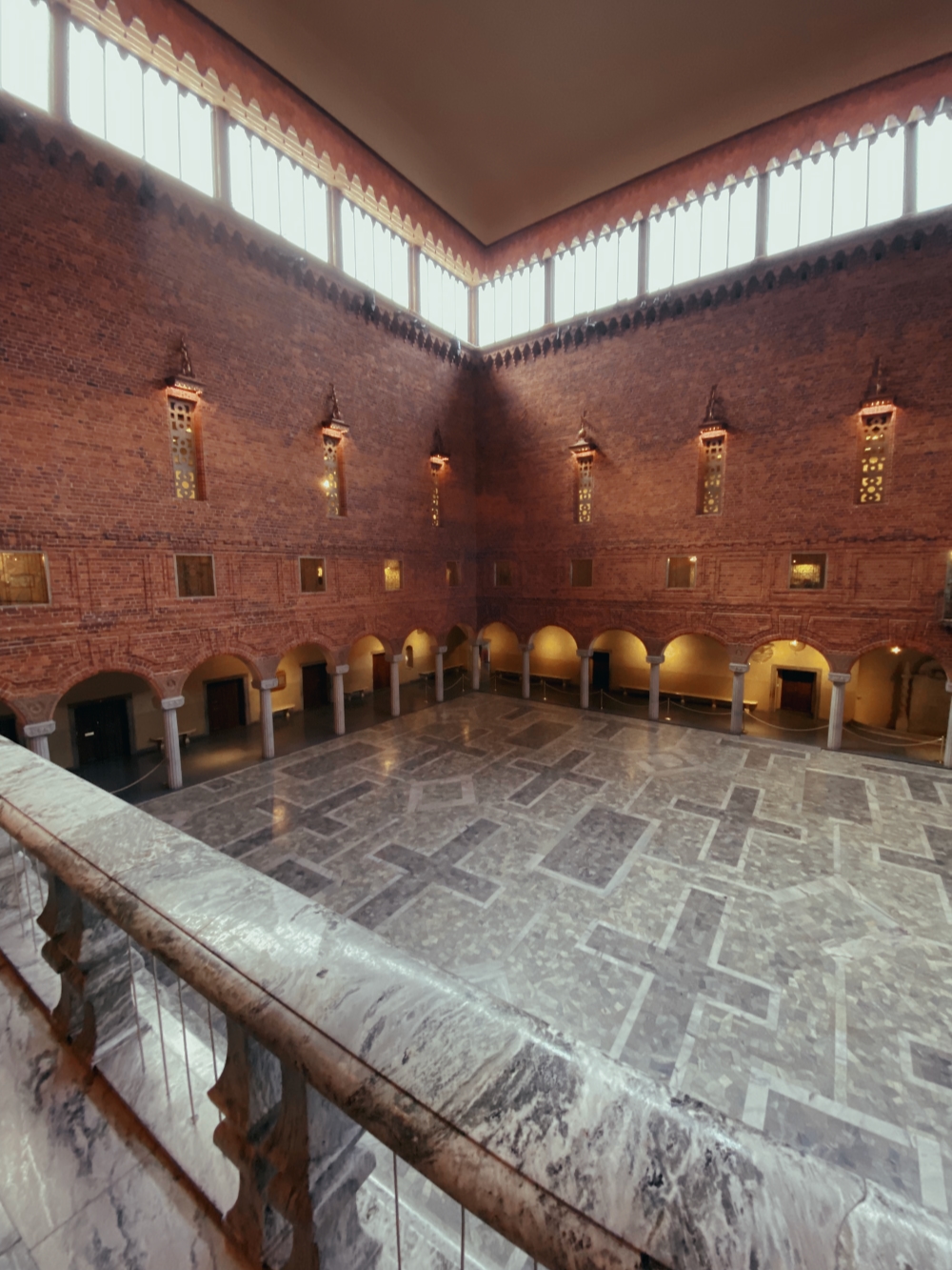 Stockholm City Hall, a building with multiple Nobel prizes (SWEDEN ...